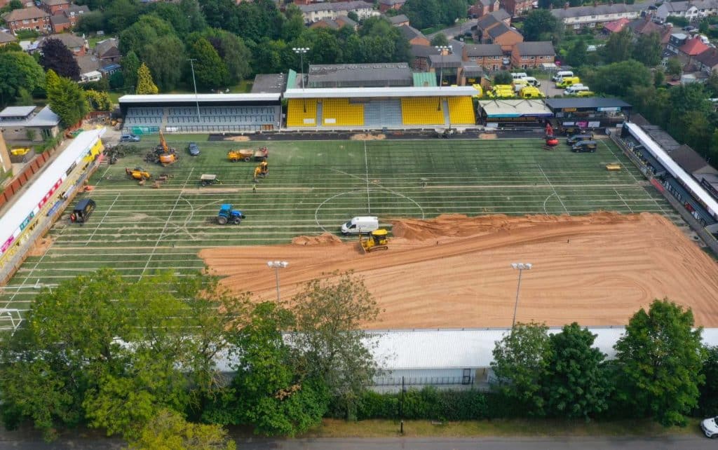Football Pitches - Carrick Construction